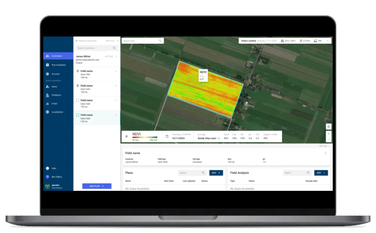 Automated Nutrient Optimization Planning Tool | Agmatix Crop Advisor
